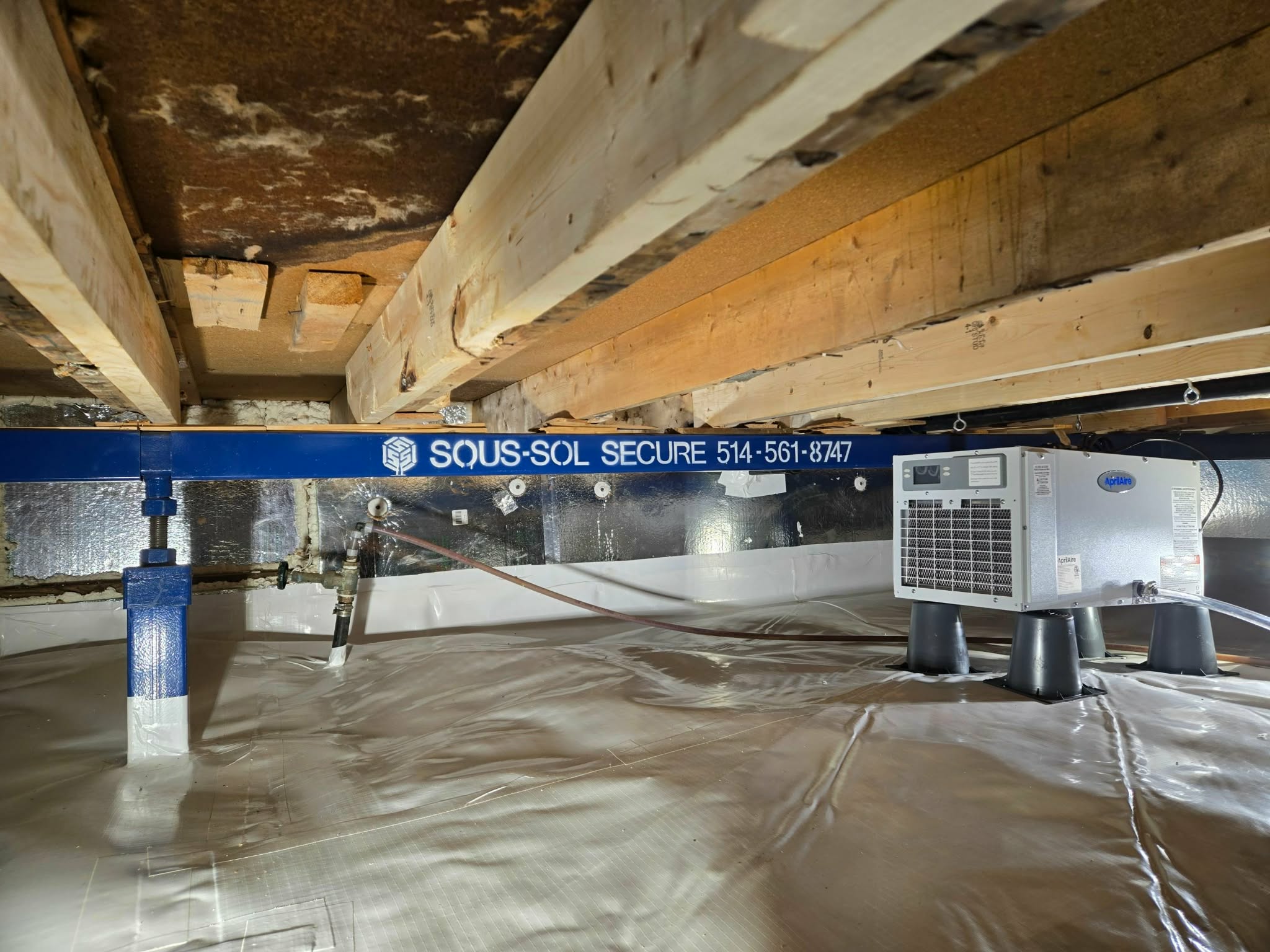 Vide sanitaire - Sous-sol sécure